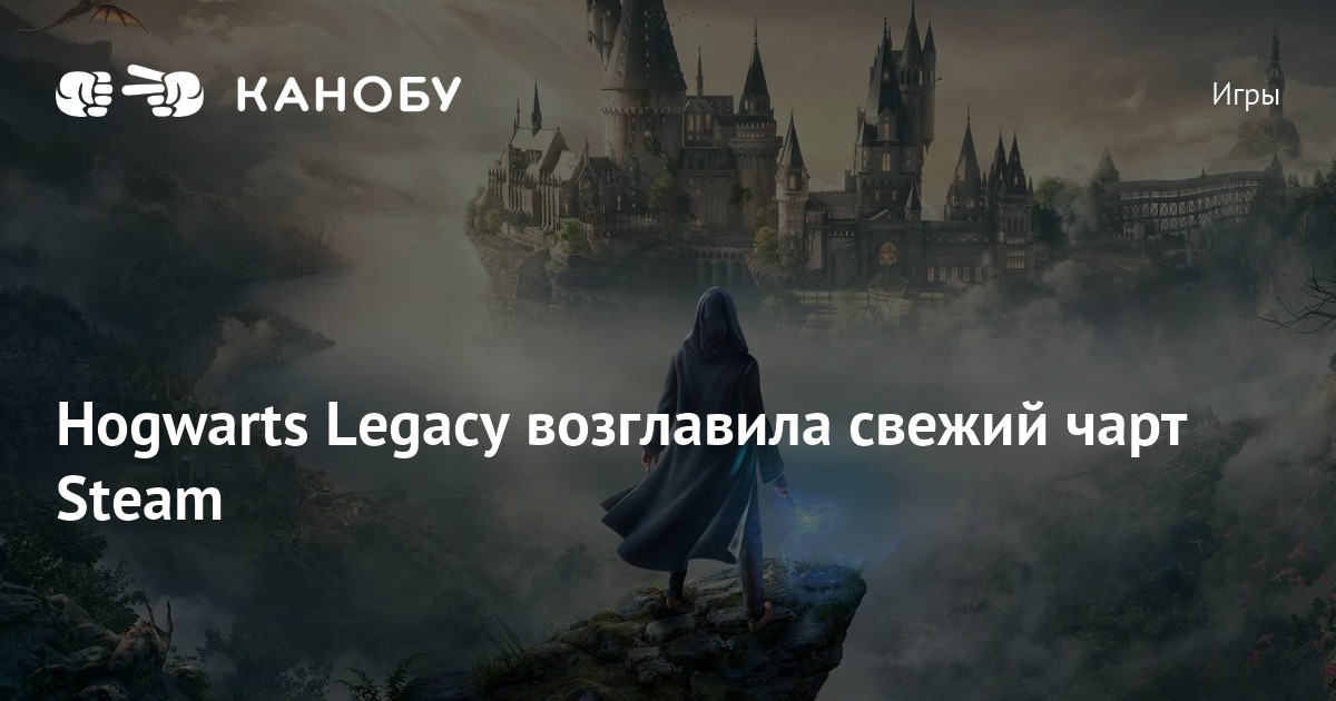 Hogwarts Legacy возглавила свежий чарт Steam