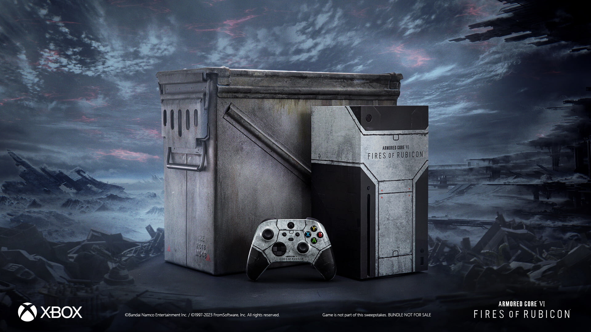 Microsoft показала Xbox Series X в стиле Armored Core 6: Fires of Rubicon